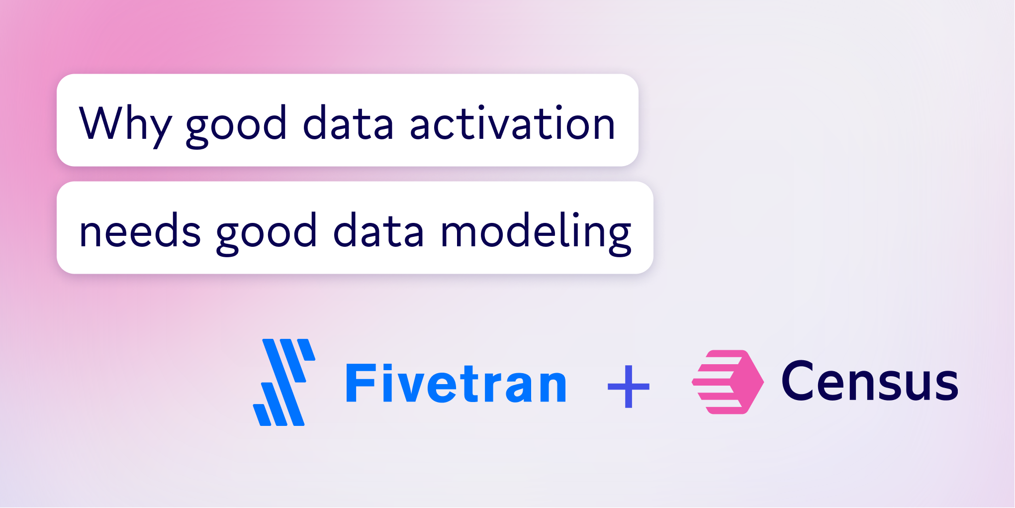 Why good data activation needs good data modeling | Census