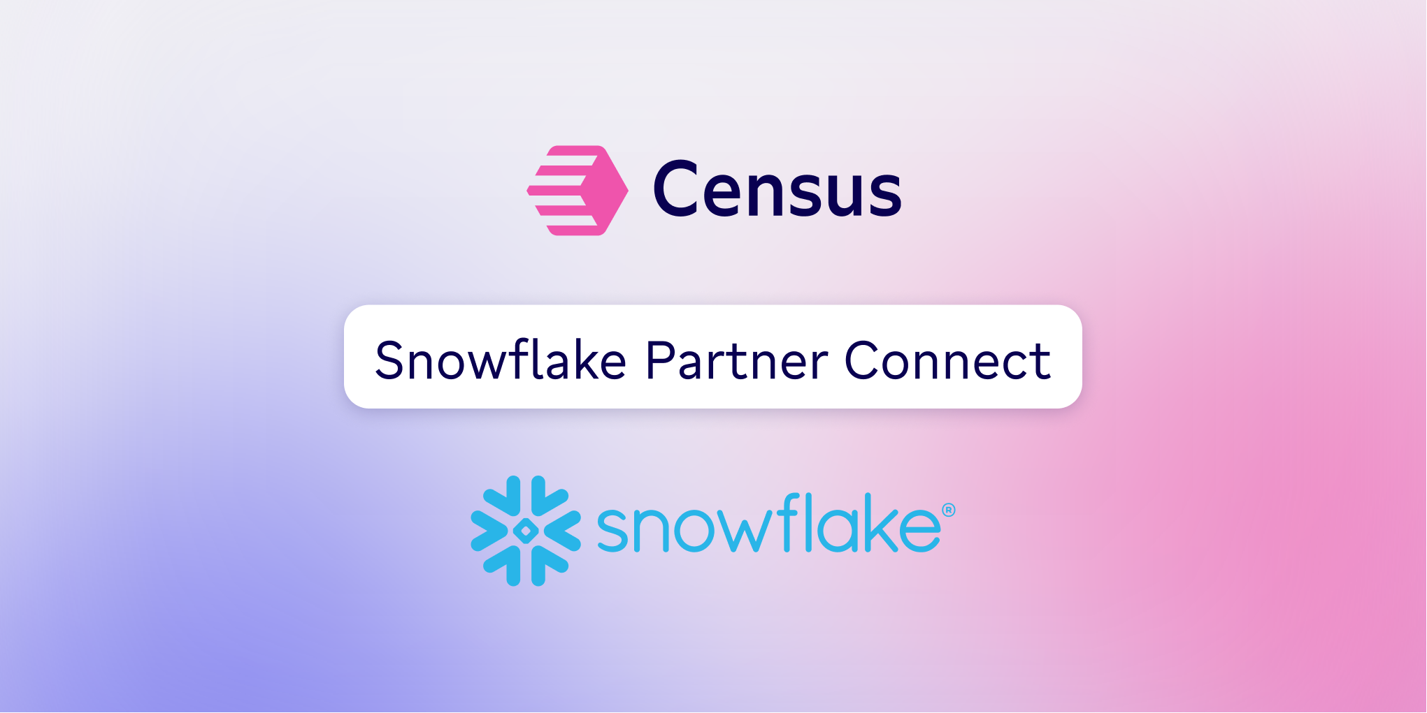 Announcing Census on Snowflake Partner Connect | Census