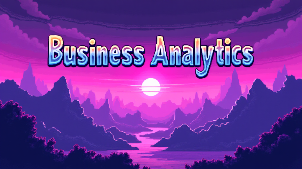 Business Analytics: Driving Data-Driven Decisions Business Analytics: Driving Data-Driven Decisions